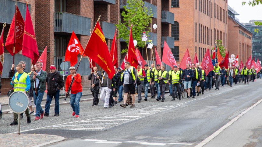 Fanemarch bakker DSB-ansatte op i fair forhold | Arbejderen